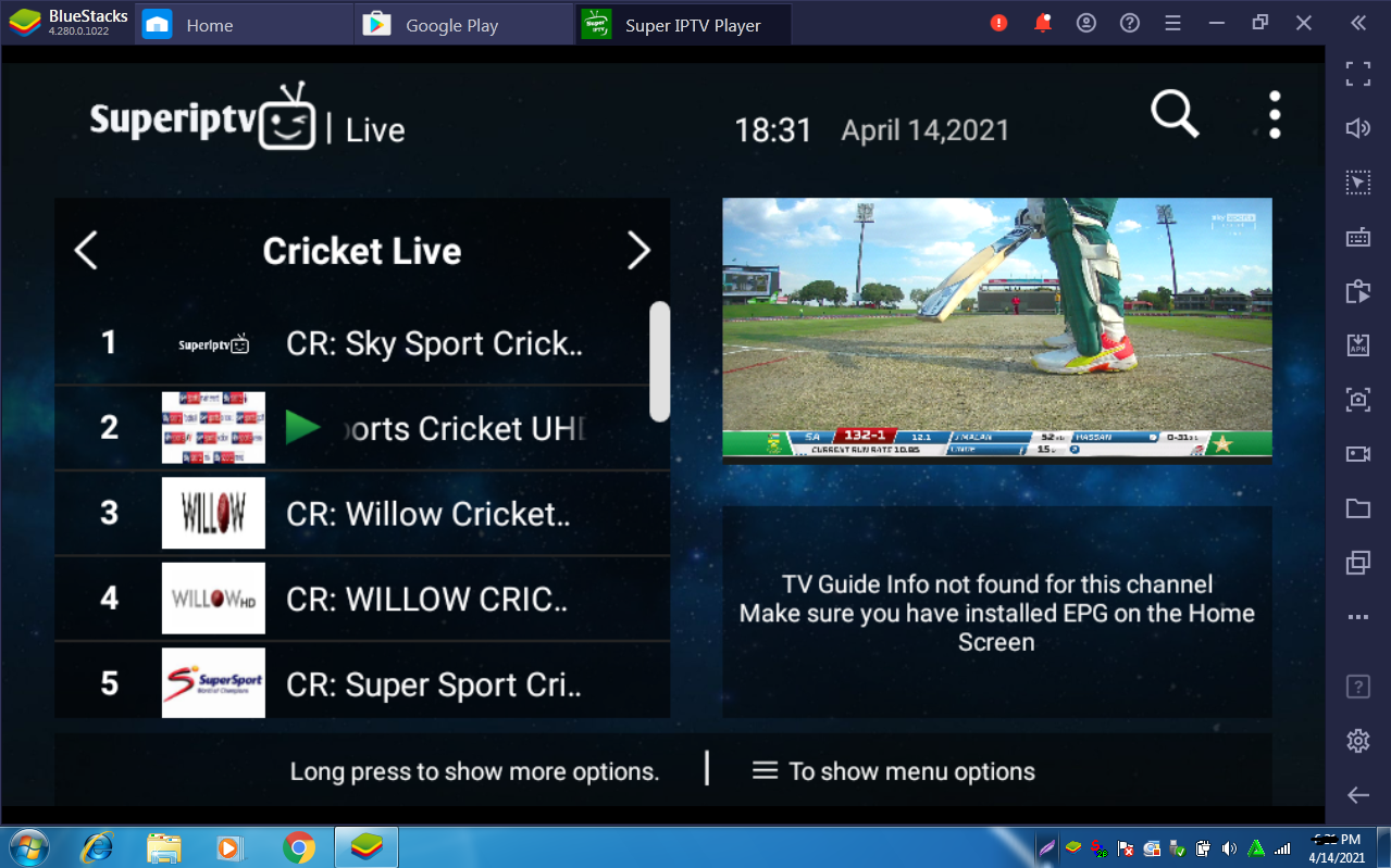 How To Play Store Use On Laptops Computer And Application Super IPTV ...