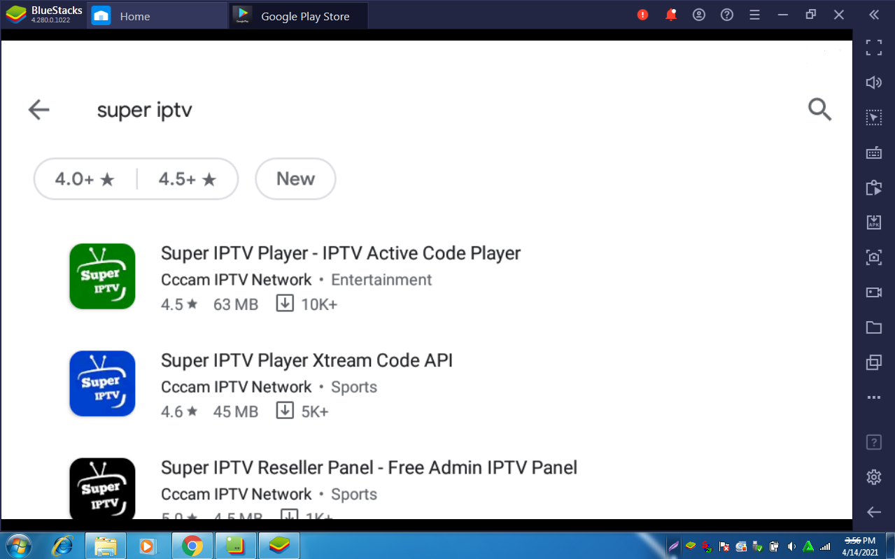 How To Play Store Use On Laptops Computer And Application Super IPTV ...