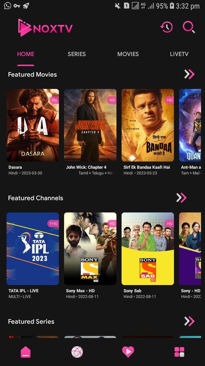 Nox TV v2.9 Mod Premium Unlocked